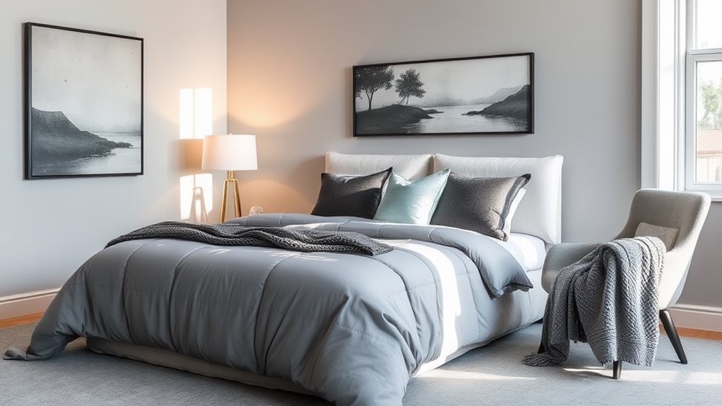 Combining Grey with Colors for a Cozy Bedroom: 15 Stylish Design Tips