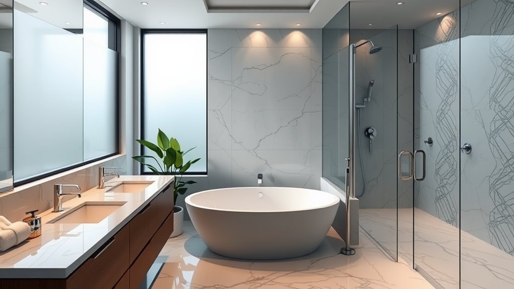 29 Trendy Bathroom Tile Ideas That WOW