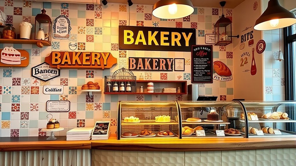 40 Bakery Wall Design Ideas That Capture Customers and Boost Cravings