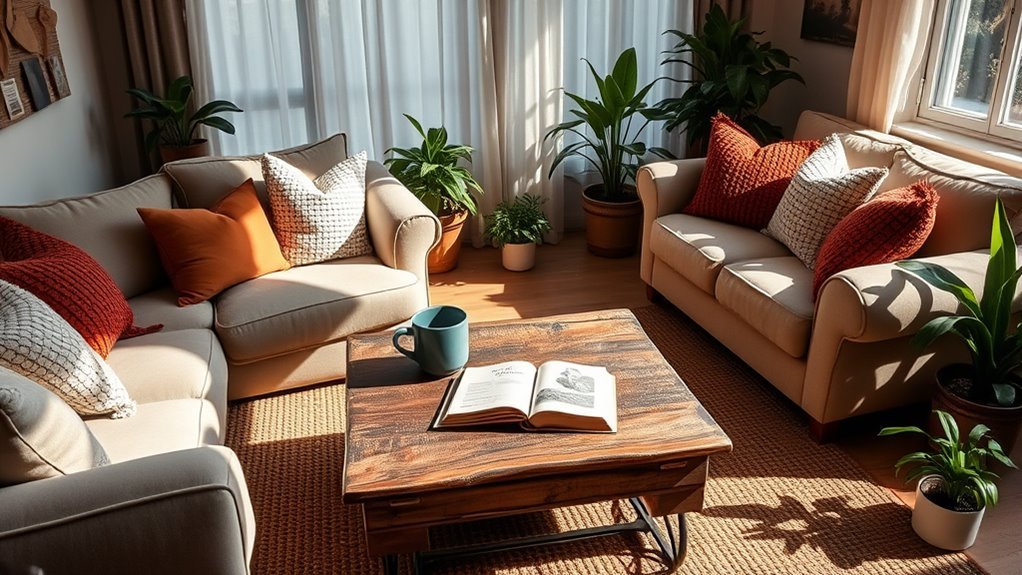 Informal Living Room Ideas for a Relaxed, Comfortable Setting