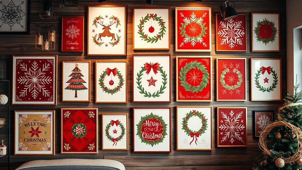 40 Christmas Wall Art Printables Ideas Easy Festive Decor Prints