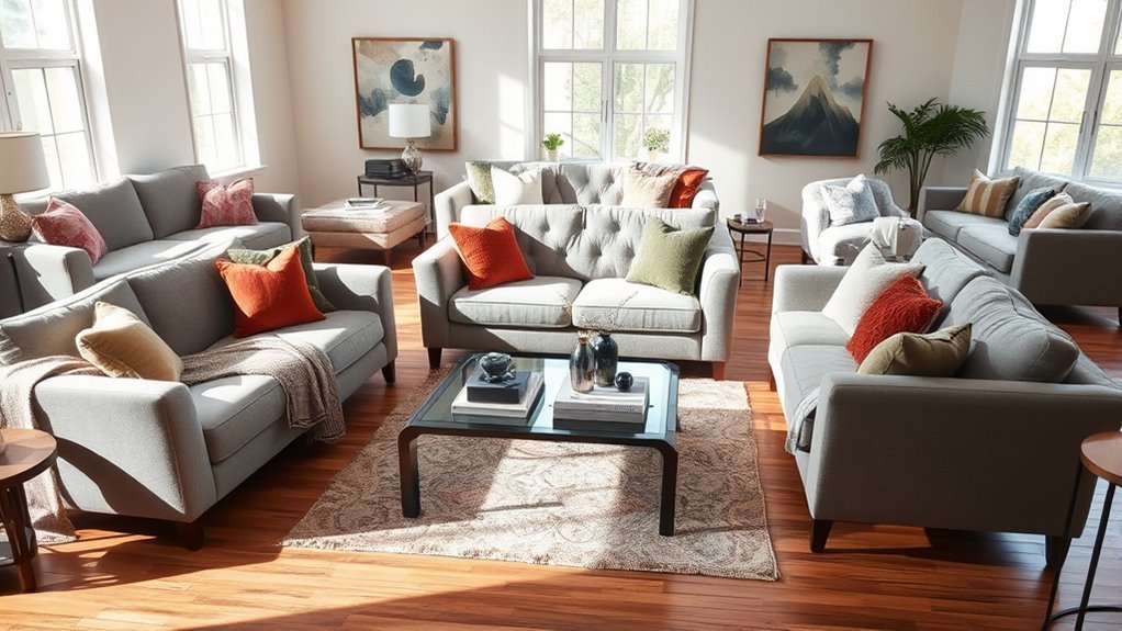How to Choose the Right Sofa Size for Your Living Room? 40 Sofa Ideas ...
