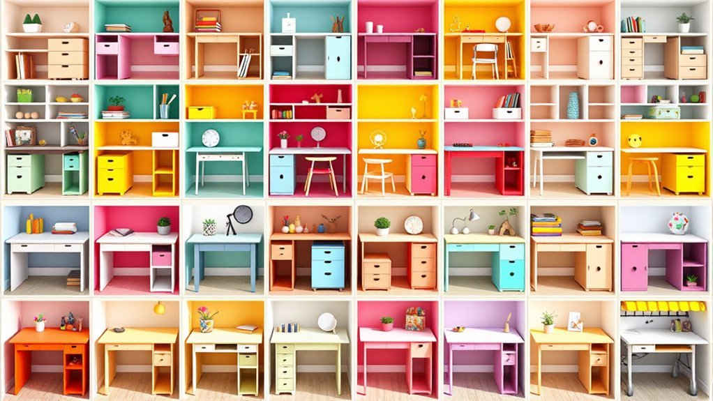 47 Children Study Table Design Ideas Compact Functional Desks