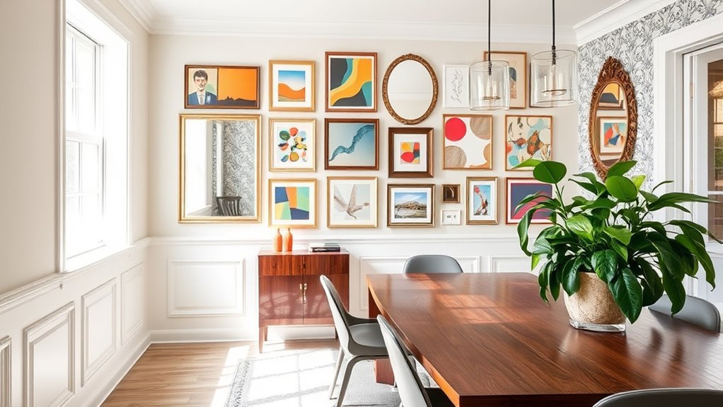 Make Your Dining Area Walls Stand Out: 40 Fresh Design Ideas