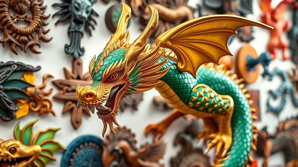 Curious About Dragon Wall Decor? 40 Powerful Dragon Wall Ideas for Your ...
