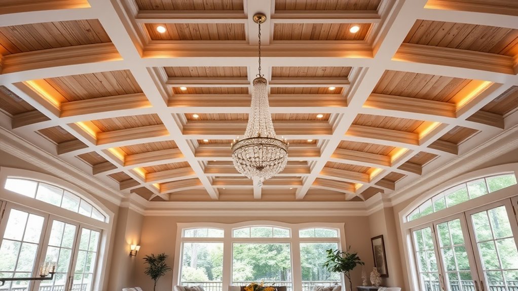 30 Stunning Ceiling Ideas to Elevate Your Living Room