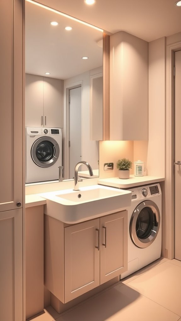 Maximize Space: 30 Bathroom-Laundry Combo Ideas