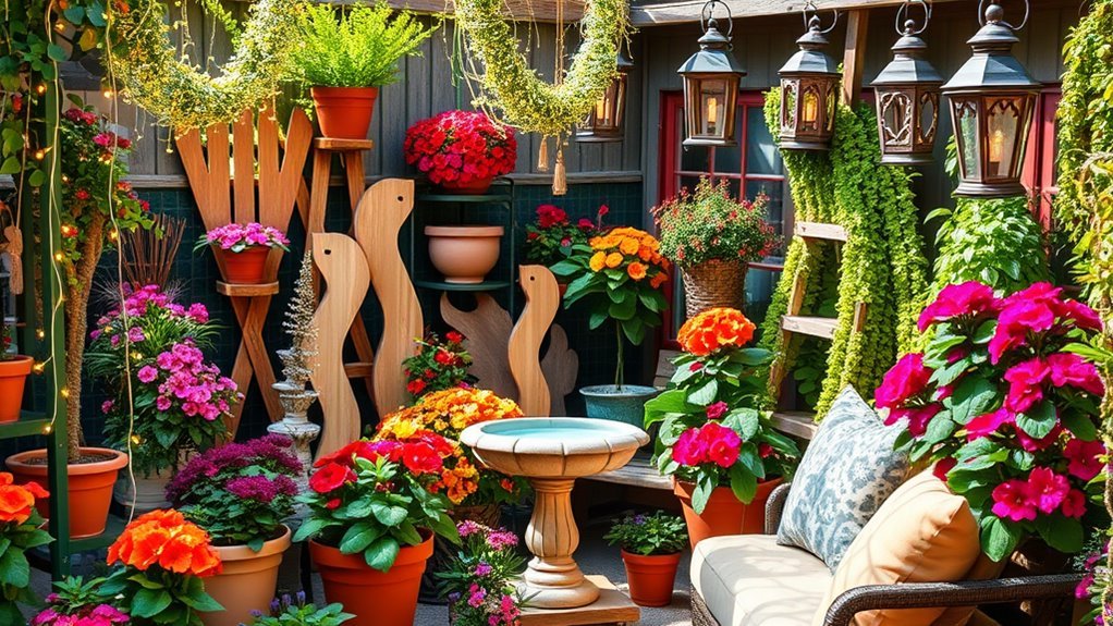 Outdoor Decoration Ideas to Brighten Your Garden