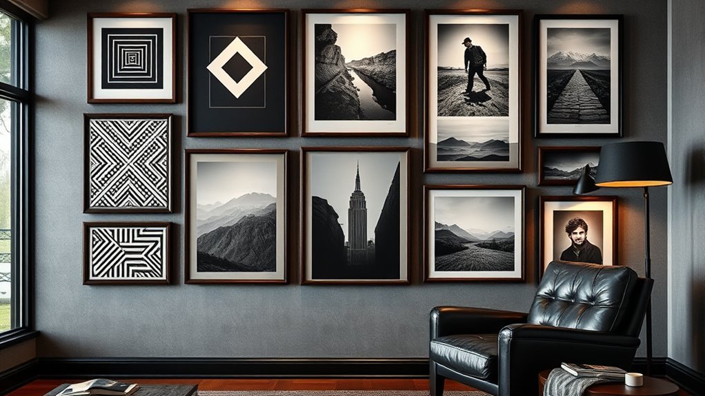 Looking for Men’s Wall Art Ideas? 40 Masculine Designs to Upgrade Any ...