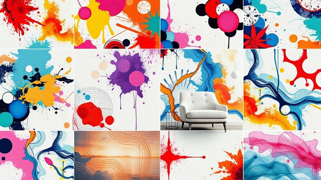 40 Abstract Wallpaper Ideas to Add Depth, Pattern, and Modern Flair