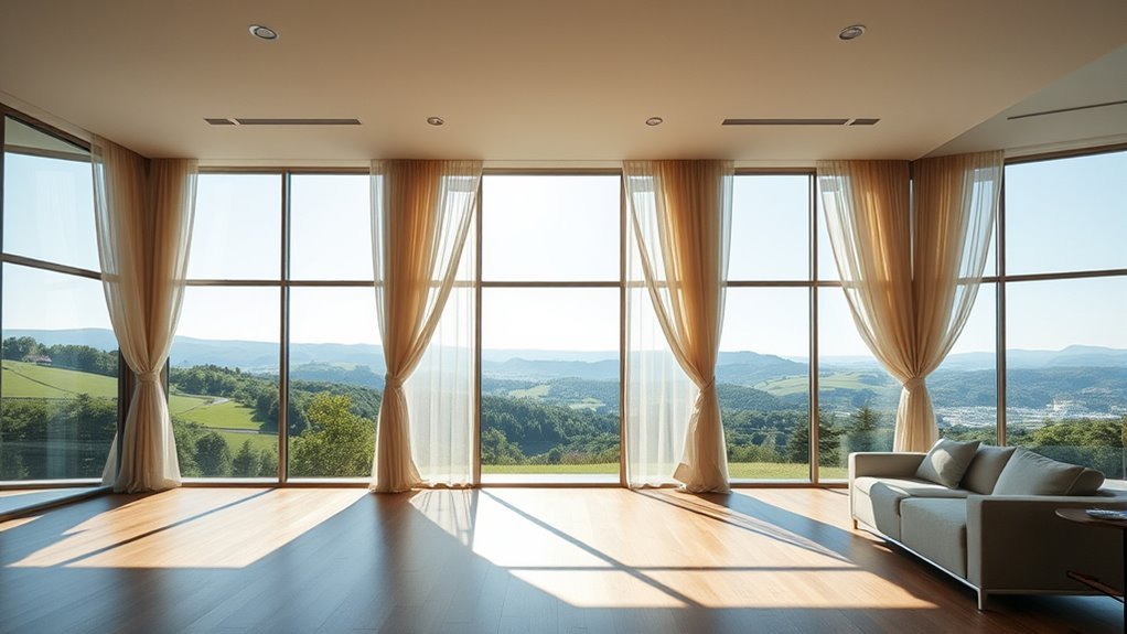 Large Living Room Window Ideas to Bring in Natural Light