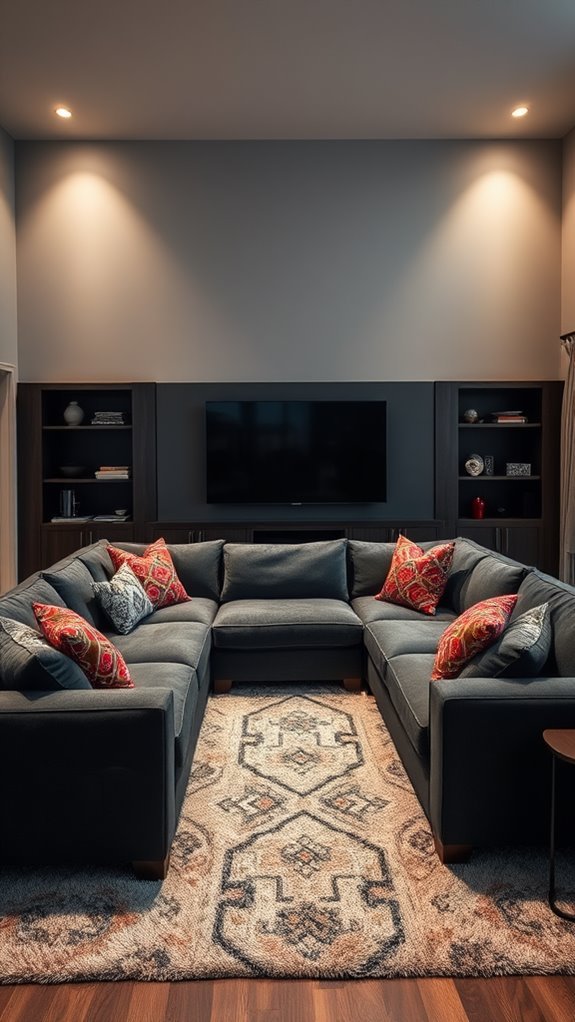 30 Big TV Living Room Ideas for an Ultimate Entertainment Experience