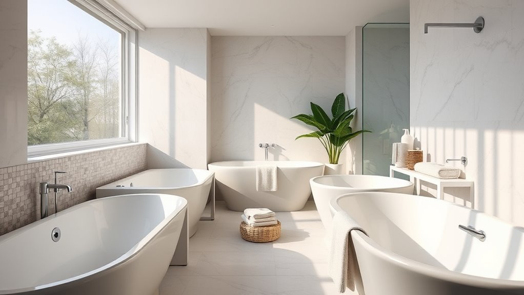 Space-Saving Bathtubs: 45 Comfort Solutions for Small Bathrooms