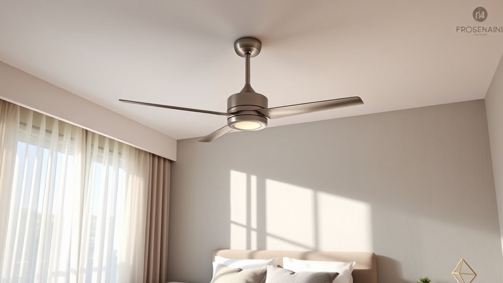 Modern Ceiling Fan Designs to Elevate Bedroom Style and Airflow