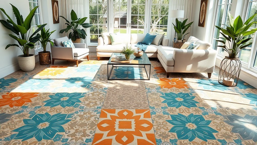30 Gorgeous Floor Tiles Living Room Ideas for a Fresh and Trendy Look