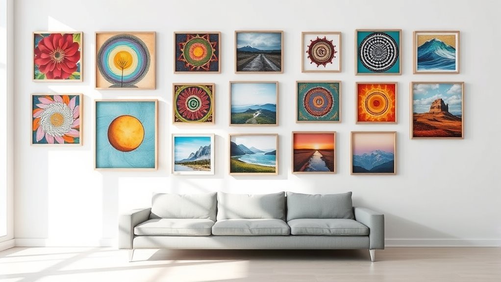 Searching for Square Wall Art Ideas? 40 Stylish Designs to Try on Your ...