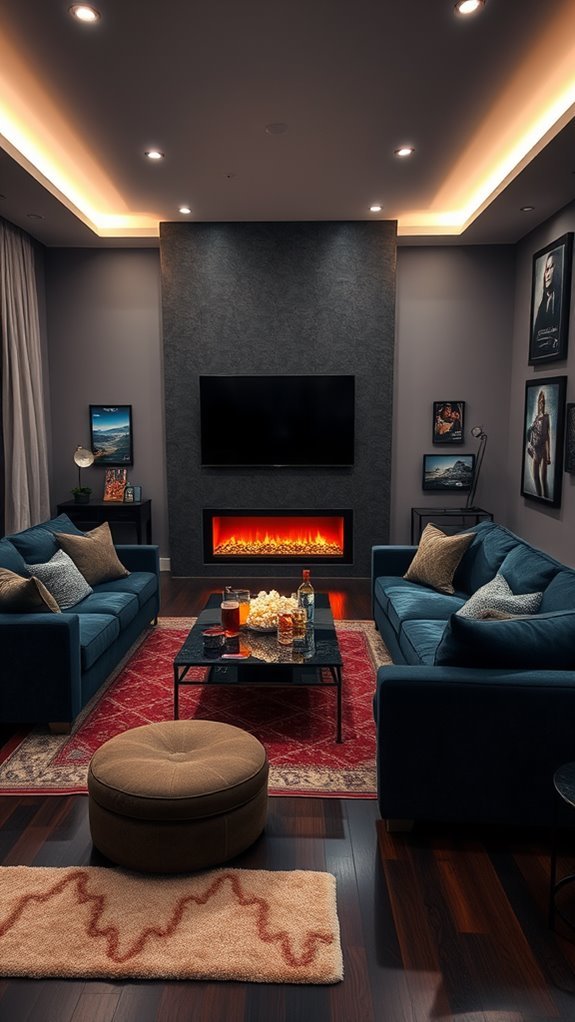 30 Big TV Living Room Ideas for an Ultimate Entertainment Experience