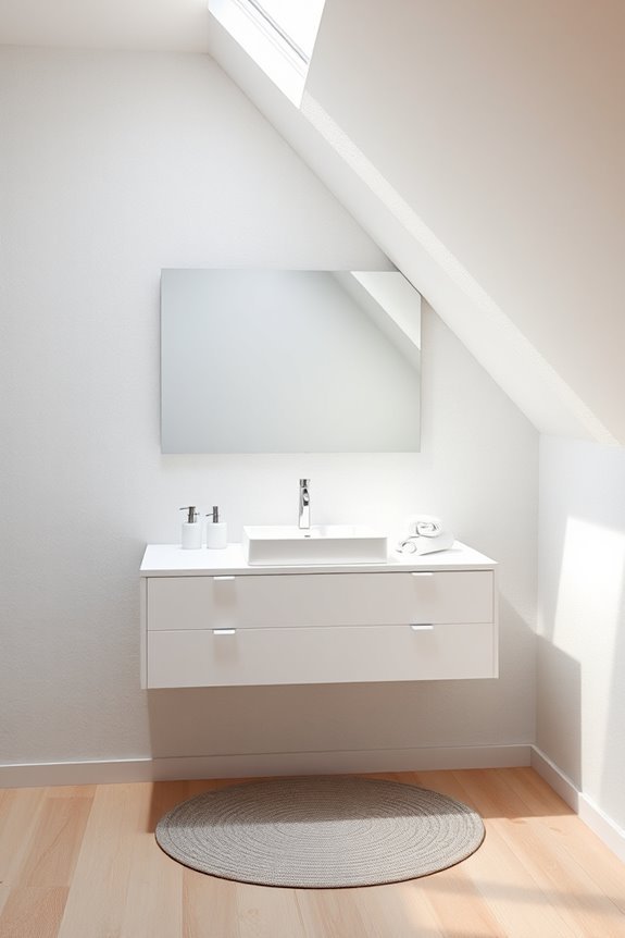 40 Bathroom With Slanted Ceiling Ideas to Use Every Inch Creatively