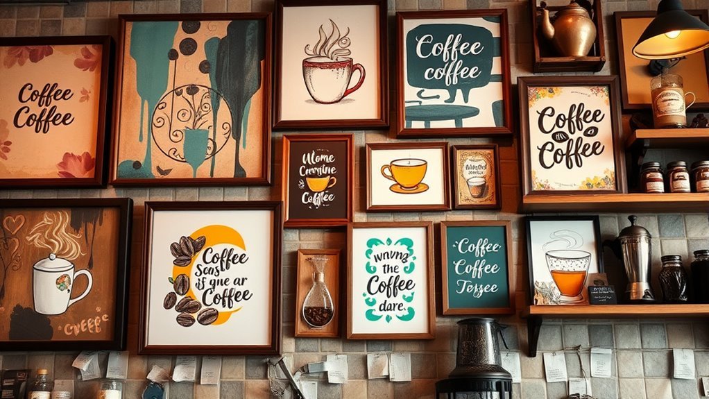 What Are Some Great Coffee Wall Art Ideas? 40 Trendy Designs for ...